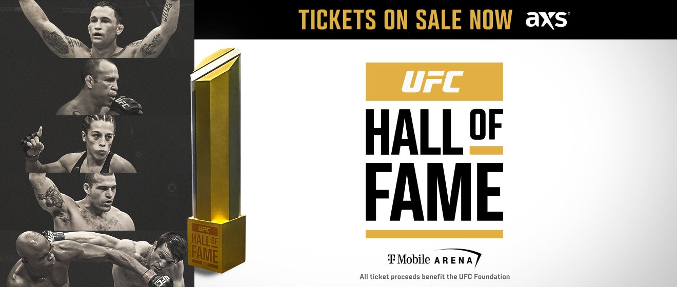 2024 UFC Hall Of Fame Induction Ceremony | T-Mobile Arena