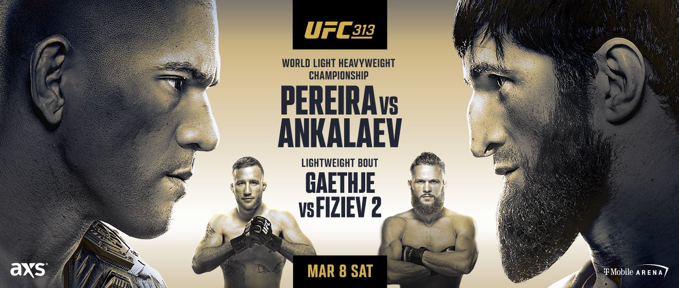 UFC 313: Pereira vs Ankalaev | T-Mobile Arena