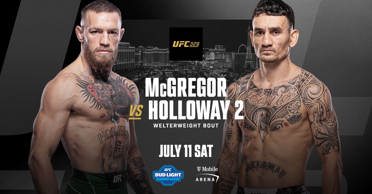 UFC 329: McGregor vs Holloway 2 | T-Mobile Arena